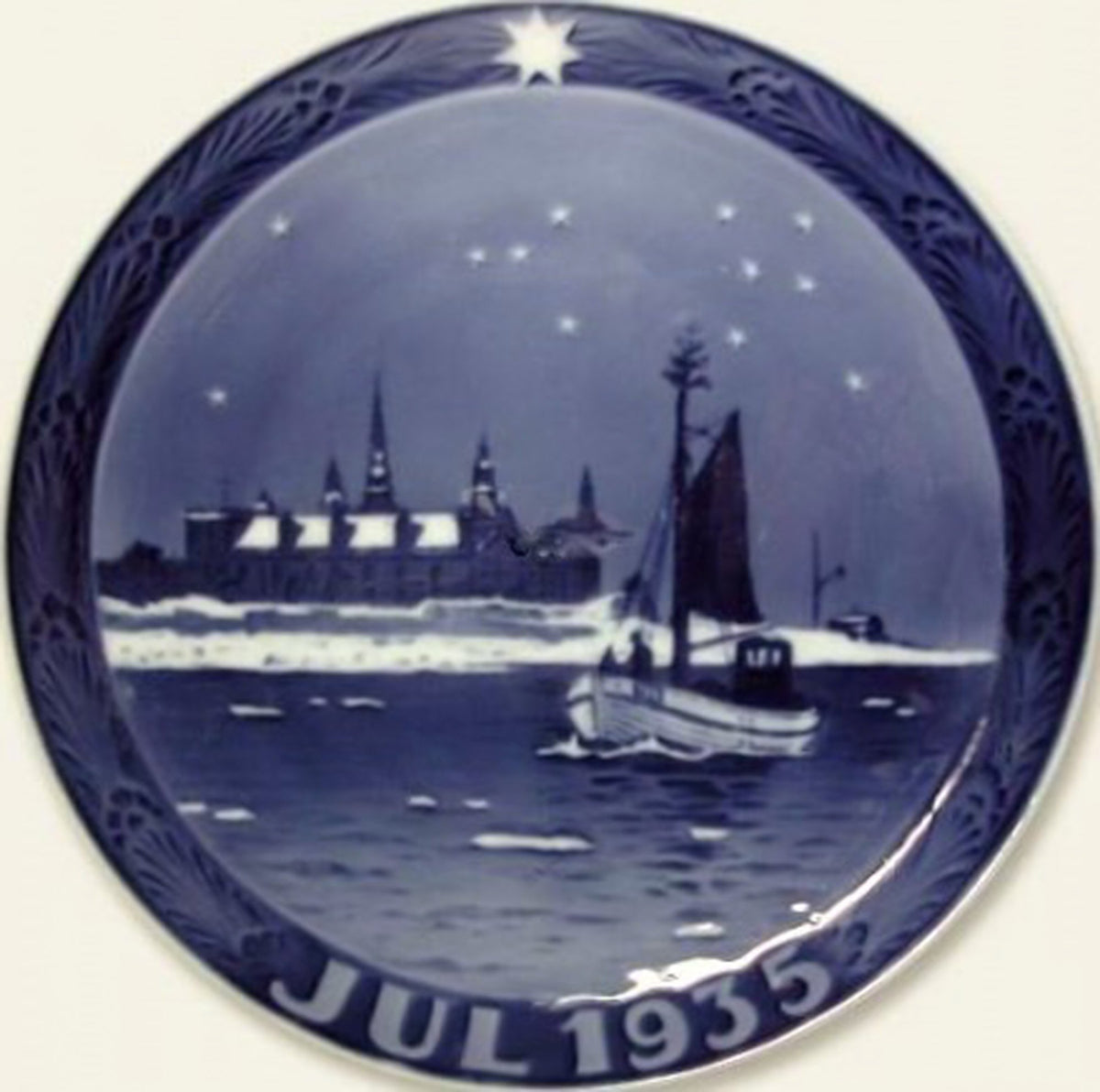 Royal Copenhagen Christmas plate 1935. – L' ART COPENHAGEN