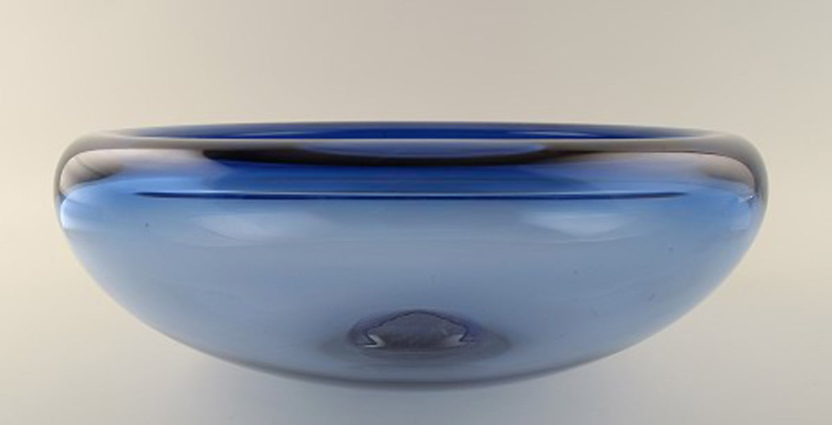Holmegaard, Per Lütken large Provence glass bowl. – L' ART COPENHAGEN