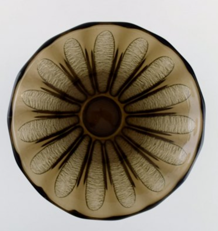 Daum Nancy art deco vase in smoke colored art glass. 1930's. – L' ART ...